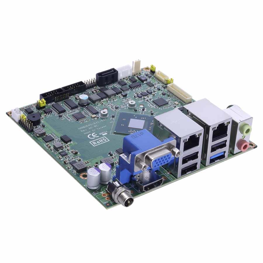 NANO840 Nano-ITX Embedded Board with Intel Atom E3845/E3827 Processor | Industrial PC Pro