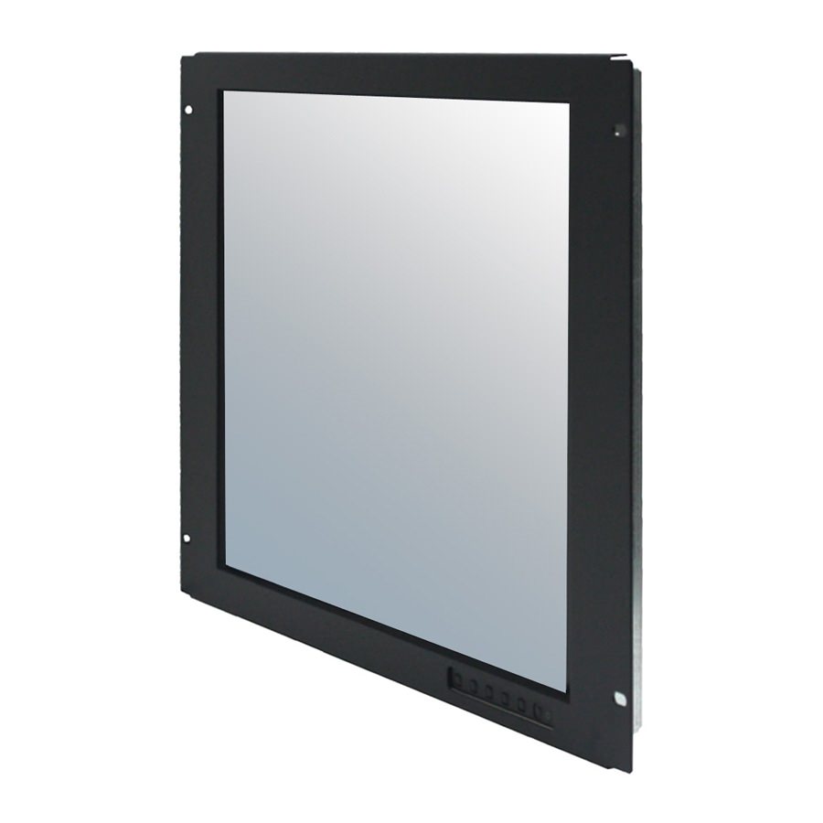 RMM-409N3 19" 250nits Rack Mount Monitor | Industrial PC Pro