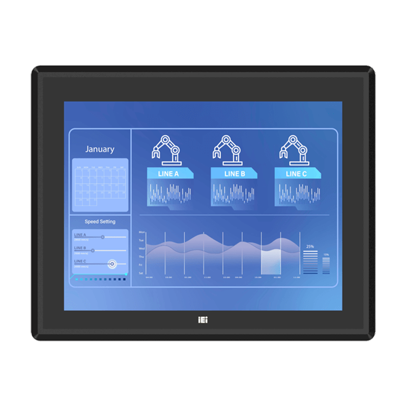 PPC2-C15-EHL 15” Fanless Touch Panel PC with Intel Celeron J6412 Quad ...