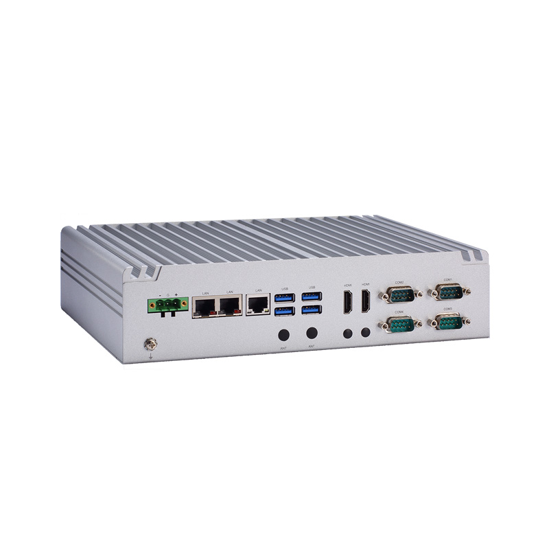 eBOX630-528-FL Fanless Embedded PC with Intel 8th Gen Core i7/i5/i3 ...